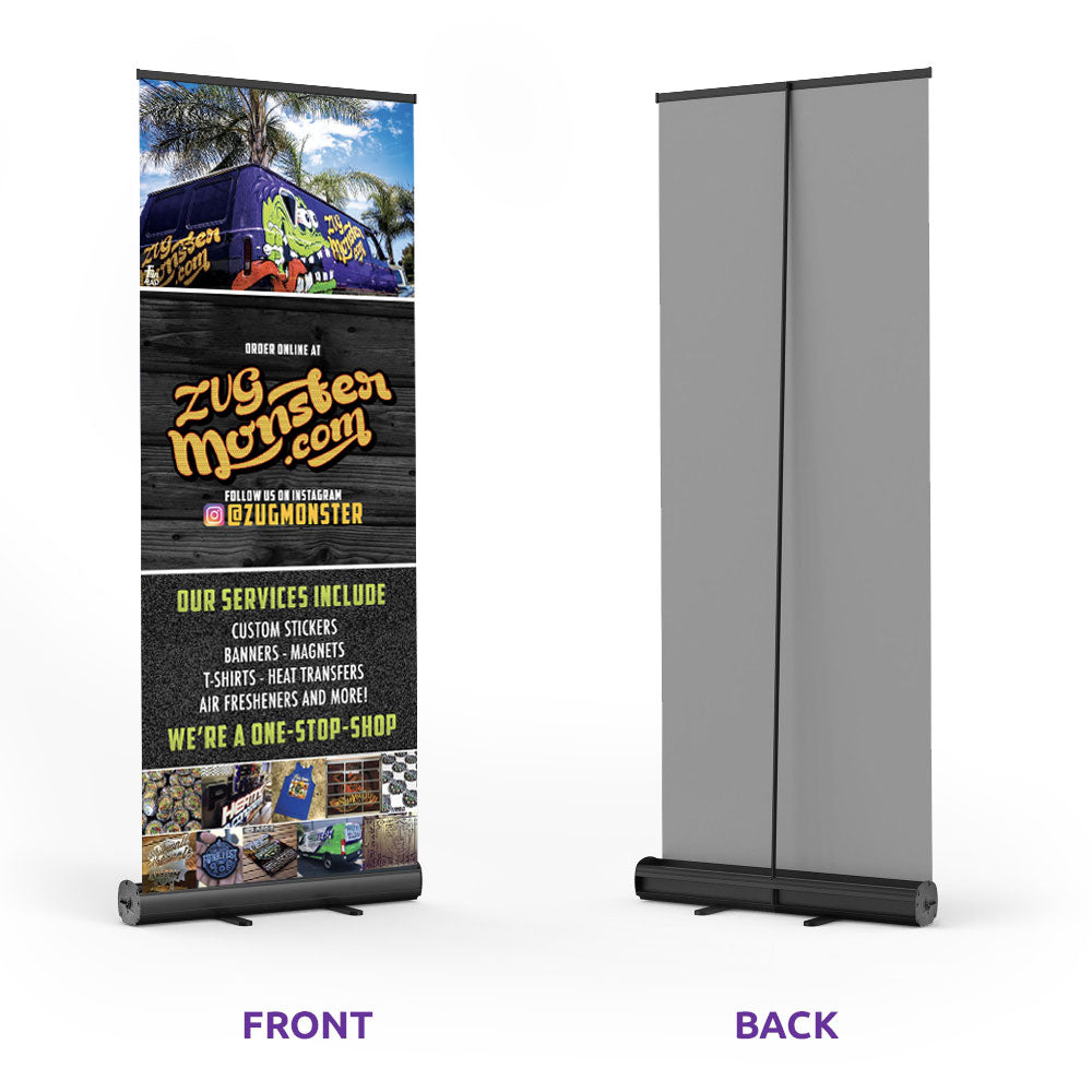 Retractable Banner – ZUG MONSTER