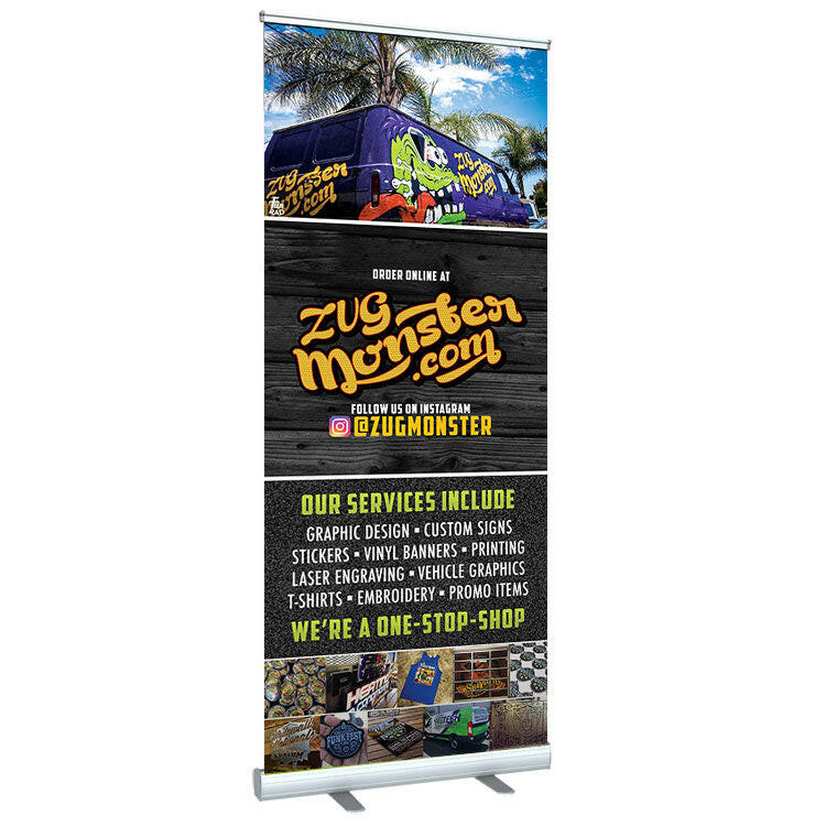 Retractable Banner – ZUG MONSTER